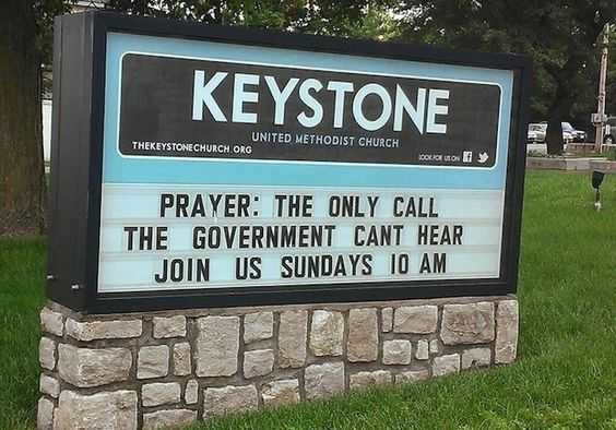 23 Hilarious Funny Church Signs