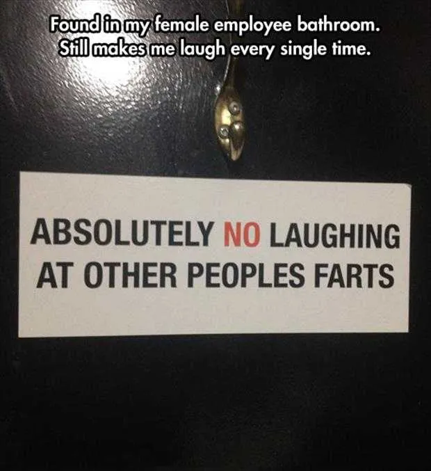 No-laughing-please-funny-signs | The Funny Beaver