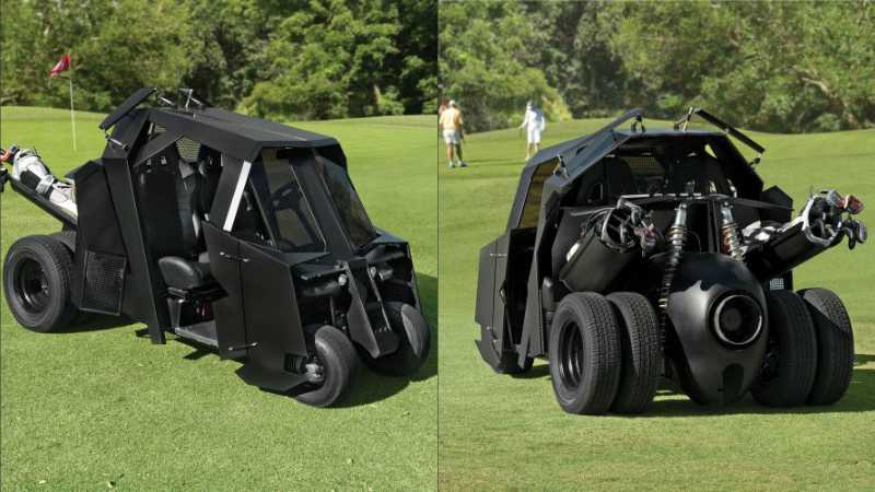 Gotham Golf Cart - A Dark Knight Inspired Golf Cart