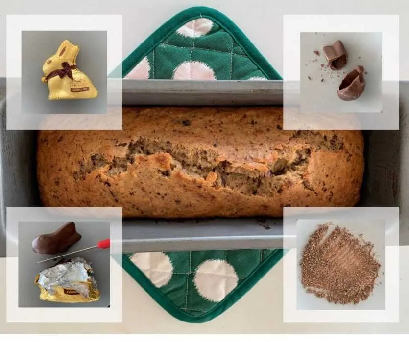 Dead Easter Bunny Banana Bread Recipe | (Vegan-a-ble)