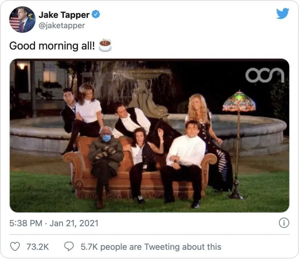 15 Inauguration Cold Bernie Memes That'll Make You Shiver In Your Boots