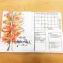 18 September And Fall Bullet Journal Ideas