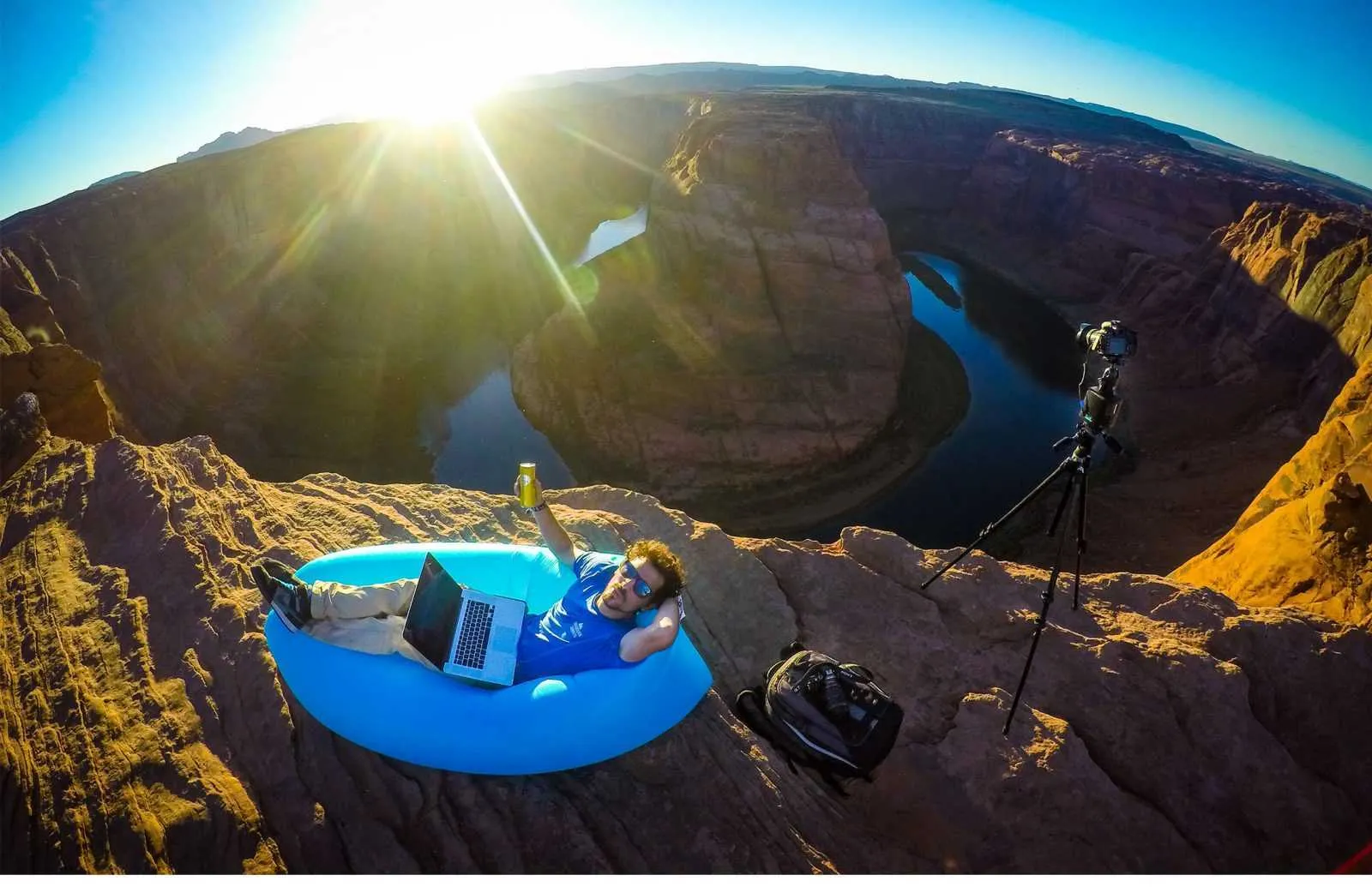 Fatboy's Original Inflatable Lounger Lets You Lounge Anywhere