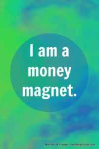 20 Positive Money Affirmations To Attract Financial Peace
