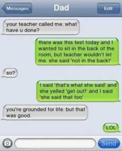 27 Hilarious Text Messages From Parents That Will Make You Laugh Out Loud