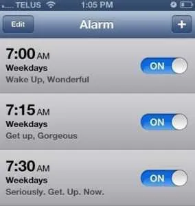 13 Hilarious Alarm Clock Labels To Help You Get UP
