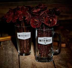 Beef Jerky Rose Bouquets - *Hint Hint* Valentine's Day