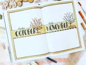 35 Beautiful And Enchanting November Bujo Ideas For Your Bullet Journal