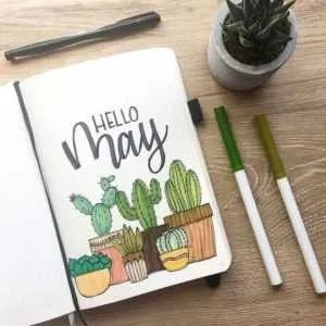 20 Fantastic Ways And Ideas For May Bullet Journal Pages