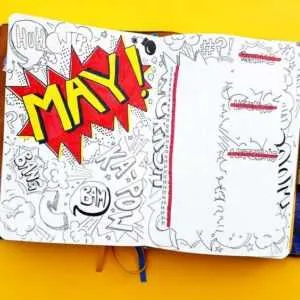 20 Fantastic Ways And Ideas For May Bullet Journal Pages