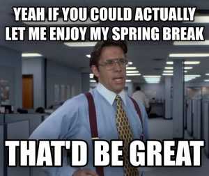 32 Funny Spring Break Memes | The Funny Beaver