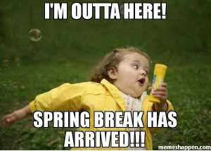 32 Funny Spring Break Memes | The Funny Beaver