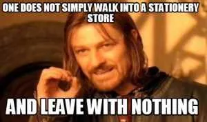 30 Memes For The Stationery Addict | The Funny Beaver