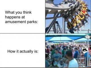 15 Funny Amusement Park Memes