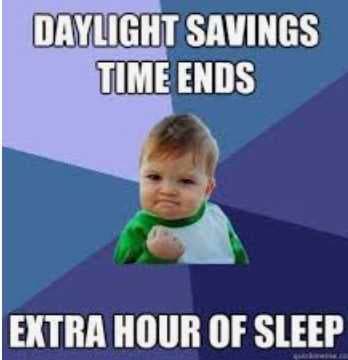 16 Fall Daylight Savings Memes That You'll Fall In Love With