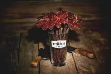 Beef Jerky Rose Bouquets - *Hint Hint* Valentine's Day