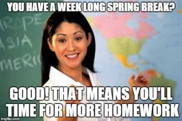 32 Funny Spring Break Memes | The Funny Beaver