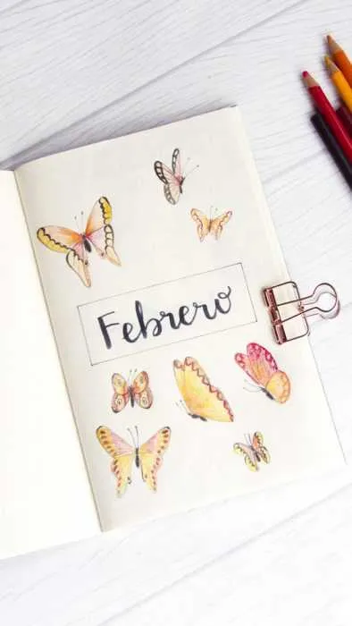 20 February Bujo Ideas With Florals And More