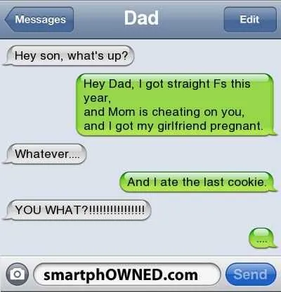 27 Hilarious Text Messages From Parents That Will Make You Laugh Out Loud