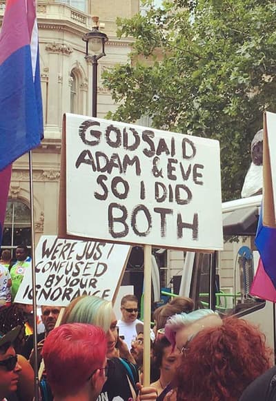 30 Hilarious Pride Signs Guaranteed To Make You Laugh
