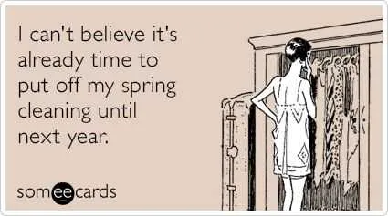 24 Funny Pictures About Spring Cleaning