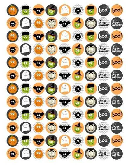 10 Free October Planner Printable Stickers | The Funny Beaver
