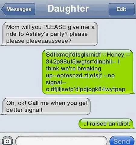 27 Hilarious Text Messages From Parents That Will Make You Laugh Out Loud