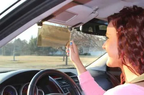 Flip Down See Through Sun Visor For Your Car