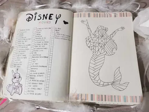28 Beautiful Disney Bullet Journal Page Ideas And Spreads