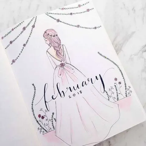 20 February Bujo Ideas With Florals And More