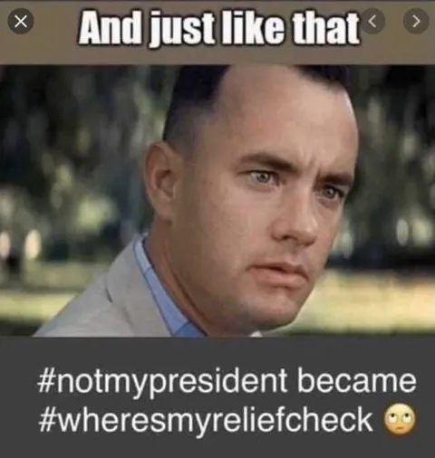 21 Not My President Memes You'll Love To Share For Year 2021