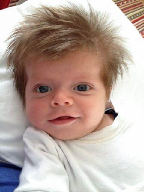 30 Incredibly Adorable Babies Sporting Fantastic Hairstyles