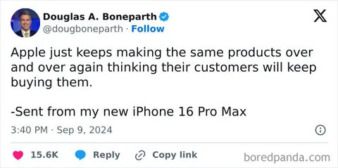 30 Of The Best Memes As Apple Unveils IPhone 16 And The Inte