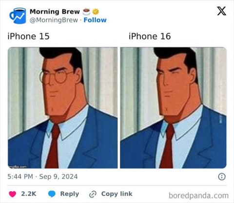 30 Of The Best Memes As Apple Unveils IPhone 16 And The Inte
