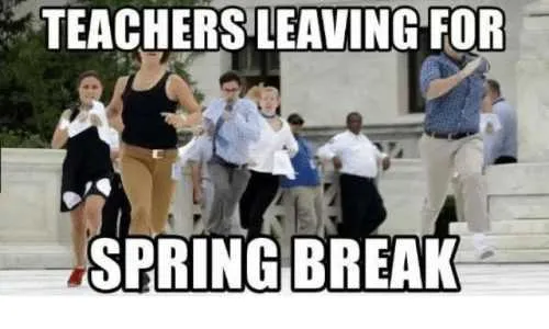32 Funny Spring Break Memes | The Funny Beaver