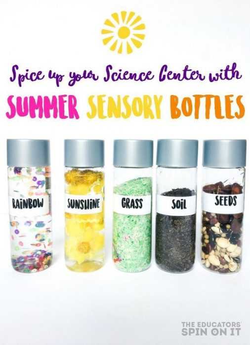 24 Great Ideas For Sensory Bottles Or Calm Down Toys