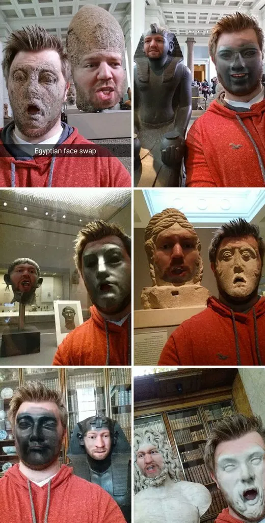 32 Super Funny Pictures People Took At Museums