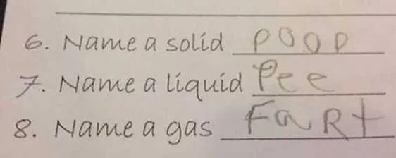 19 Hilarious Kids' Answers