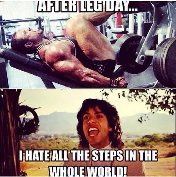 36 Hilarious Leg Day Memes For When You're Sore And Feel Like Dying