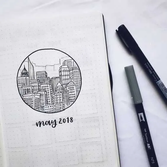 20 Fantastic Ways And Ideas For May Bullet Journal Pages