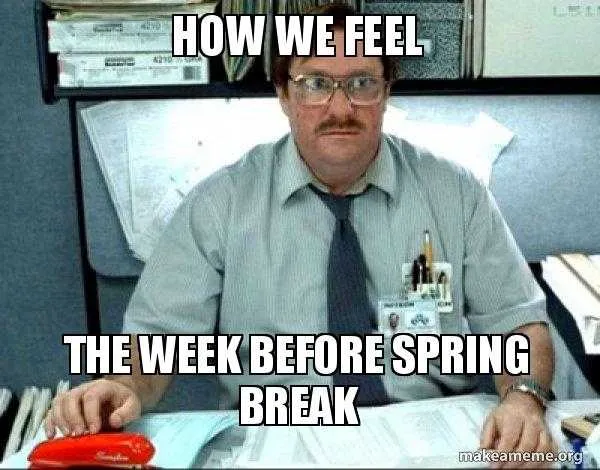 32 Funny Spring Break Memes | The Funny Beaver