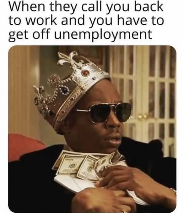 Unemployment Memes - Because You Just Have To Laugh