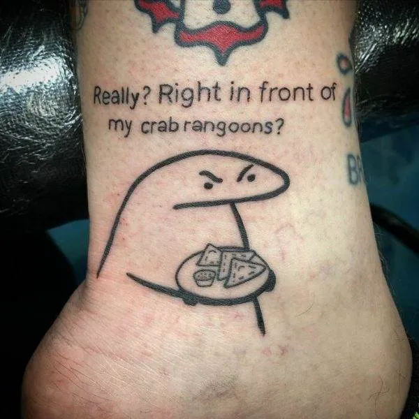 30 Funny Tattoos That Could Put A Smile On Your Face