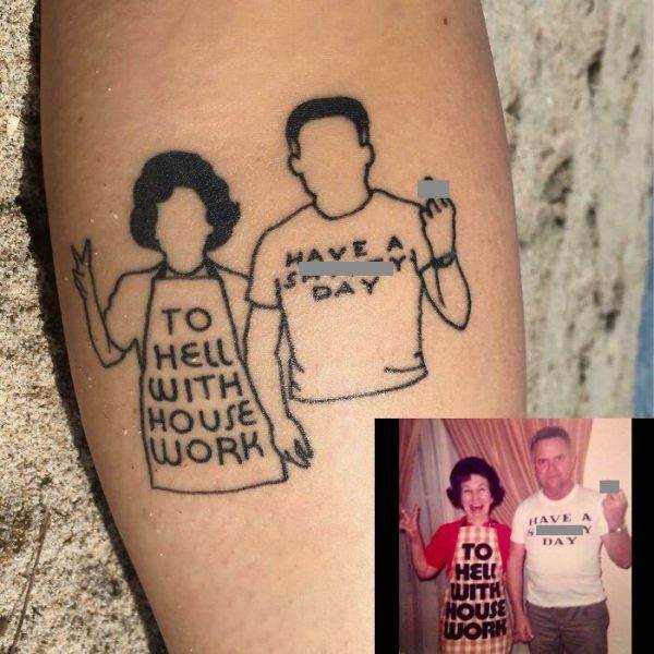 30 Funny Tattoos That Might Just Make You Cry From Laughter