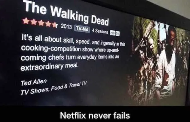 20 Funny Netflix Errors You'll Wish You Received | The Funny Beaver
