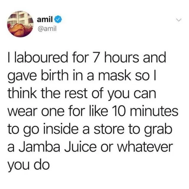 25 Funny Face Mask Memes | The Funny Beaver