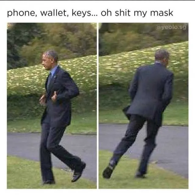 25 Funny Face Mask Memes | The Funny Beaver