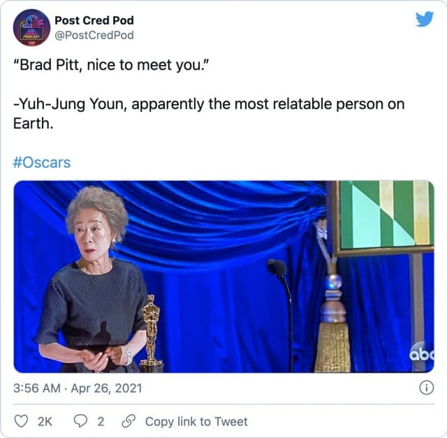 17 Funny Oscar Memes 2021 Because It's That Kinda Year