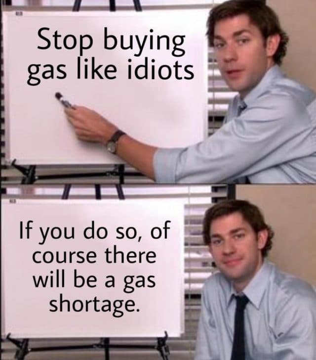 21 Of The Funniest Gas Shortage Memes