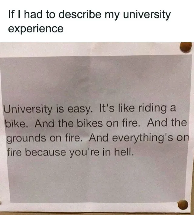 30 Painstakingly Relatable And Funny College Memes